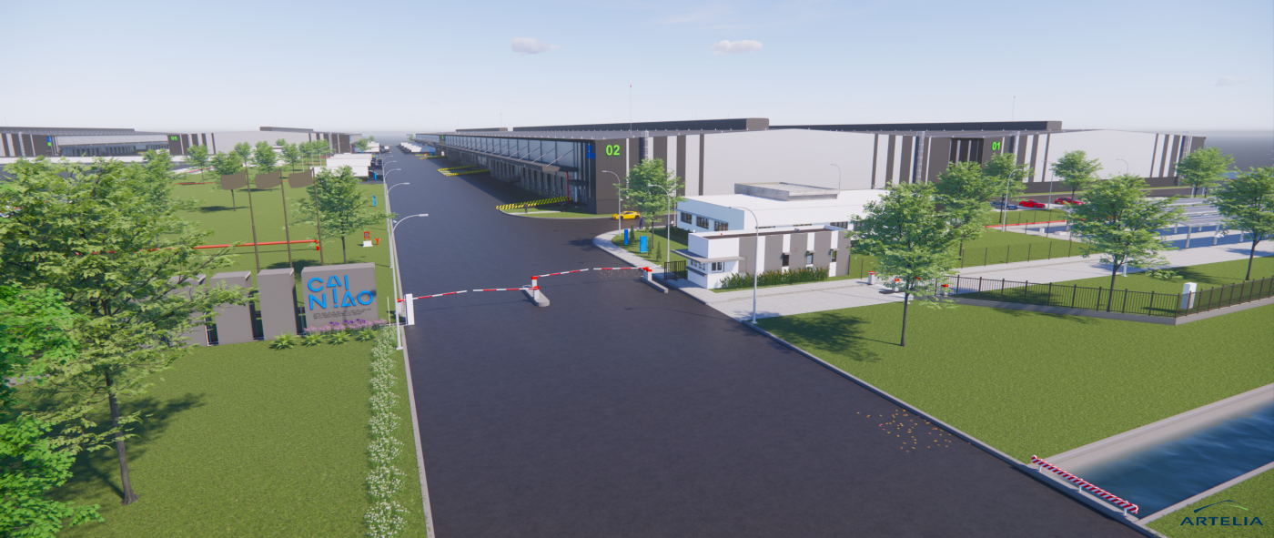 Swan Smart Logistic Center (Cainiao P.A.T Logistic Park) - Artelia Vietnam